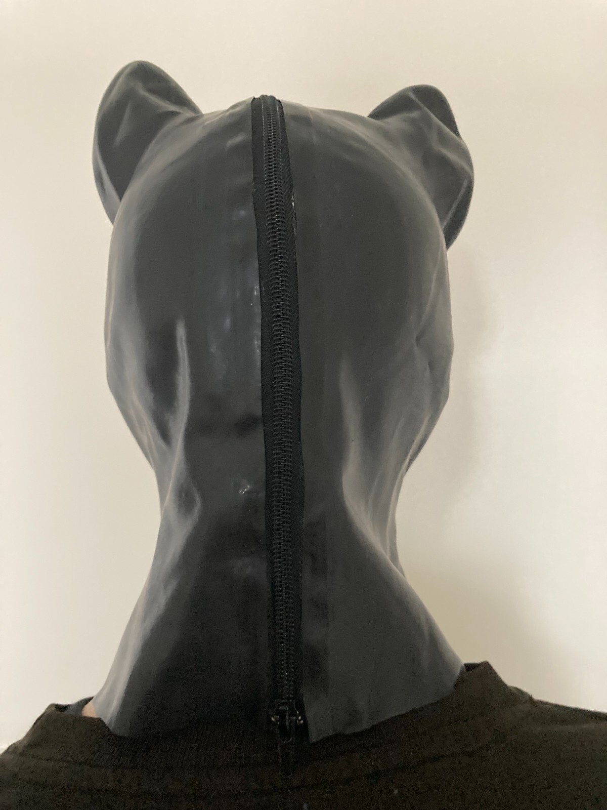 Latex Fetish Masks Hood Female Doll Dog Pup Play Fancy Dress Gimp Stag ...