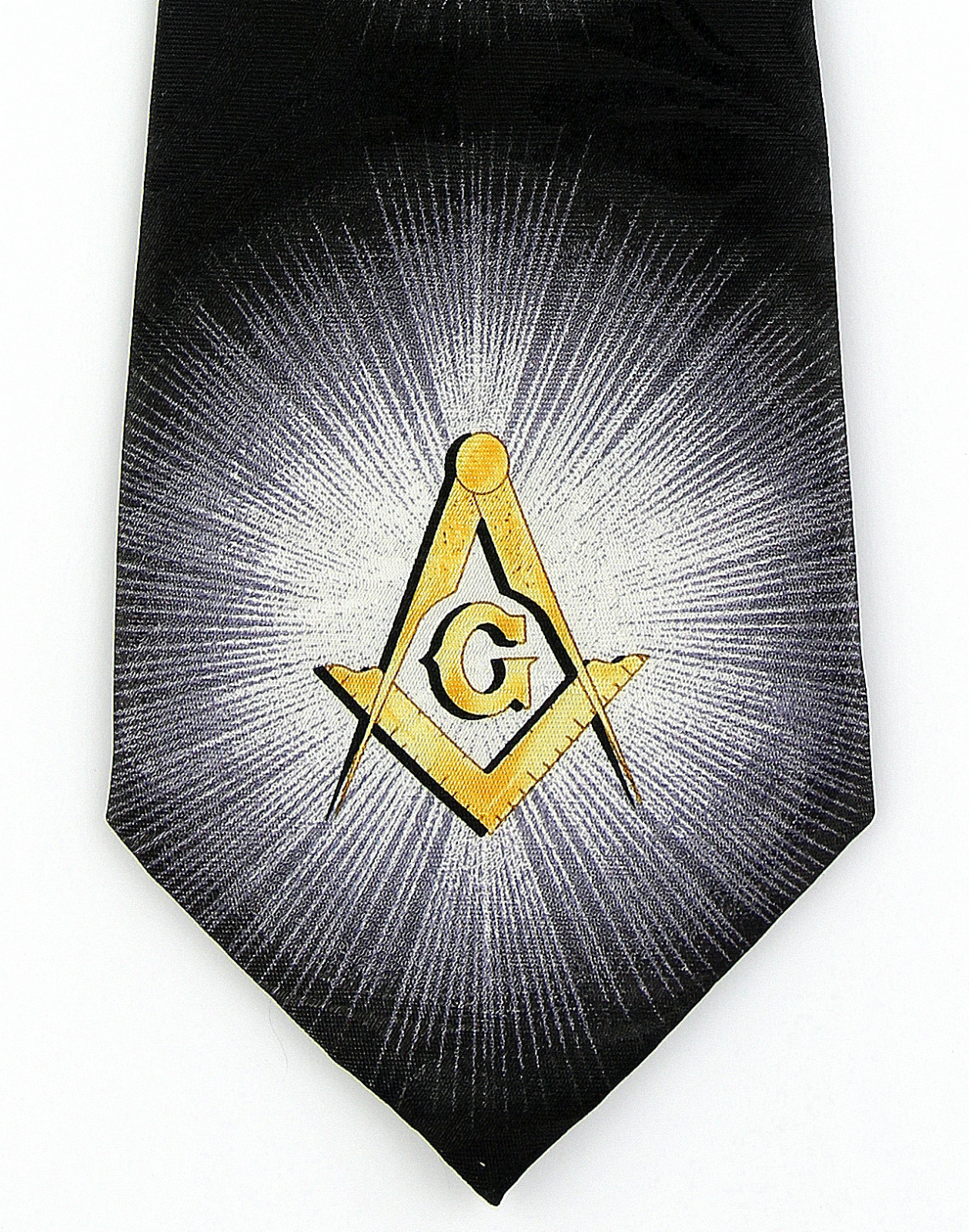 Masons Shining Light Mens Necktie Compass Square Mason Freemason Neck ...