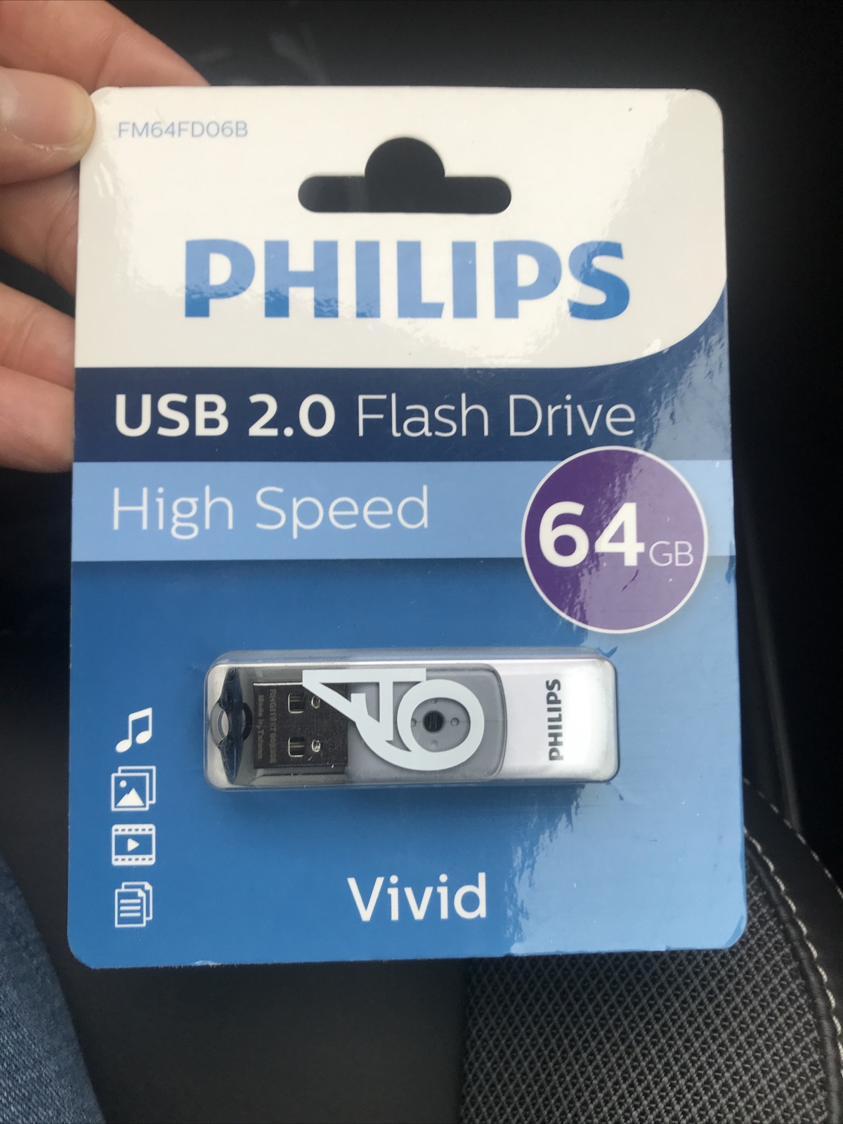 Philips Flash Drive 64gb USB 2.0 High Speed Vivid for sale online | eBay