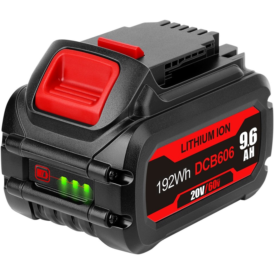 2PACK 9.6Ah For DeWALT DCB609 FLEXVOLT 20V/60V MAX DCB606 Lithium-Ion ...