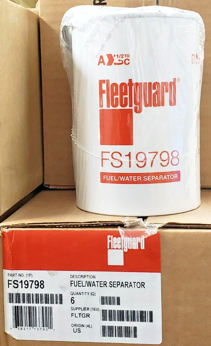 FLEETGUARD FS19798 - Fuel filter cross reference