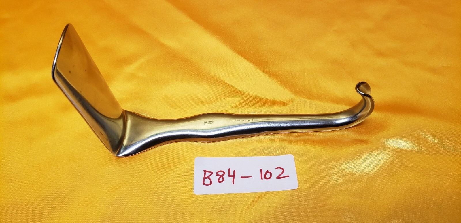 Pilling Surgical 21-2264 JACKSON Vaginal Retractor 7" Medium 1.5"x3.5 ...