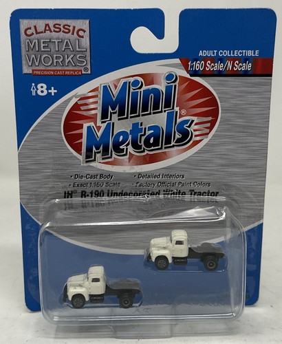 Classic Metal Works 51113 N Mini Metals 1954 IH R-190 Tractor NOC 1:160 ...