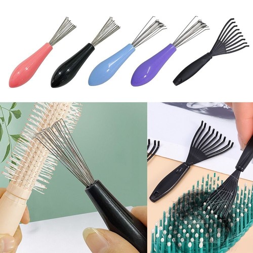 Multifunctional Comb Cleaning Brush Plastic Handle Comb Hair Remover | eBay