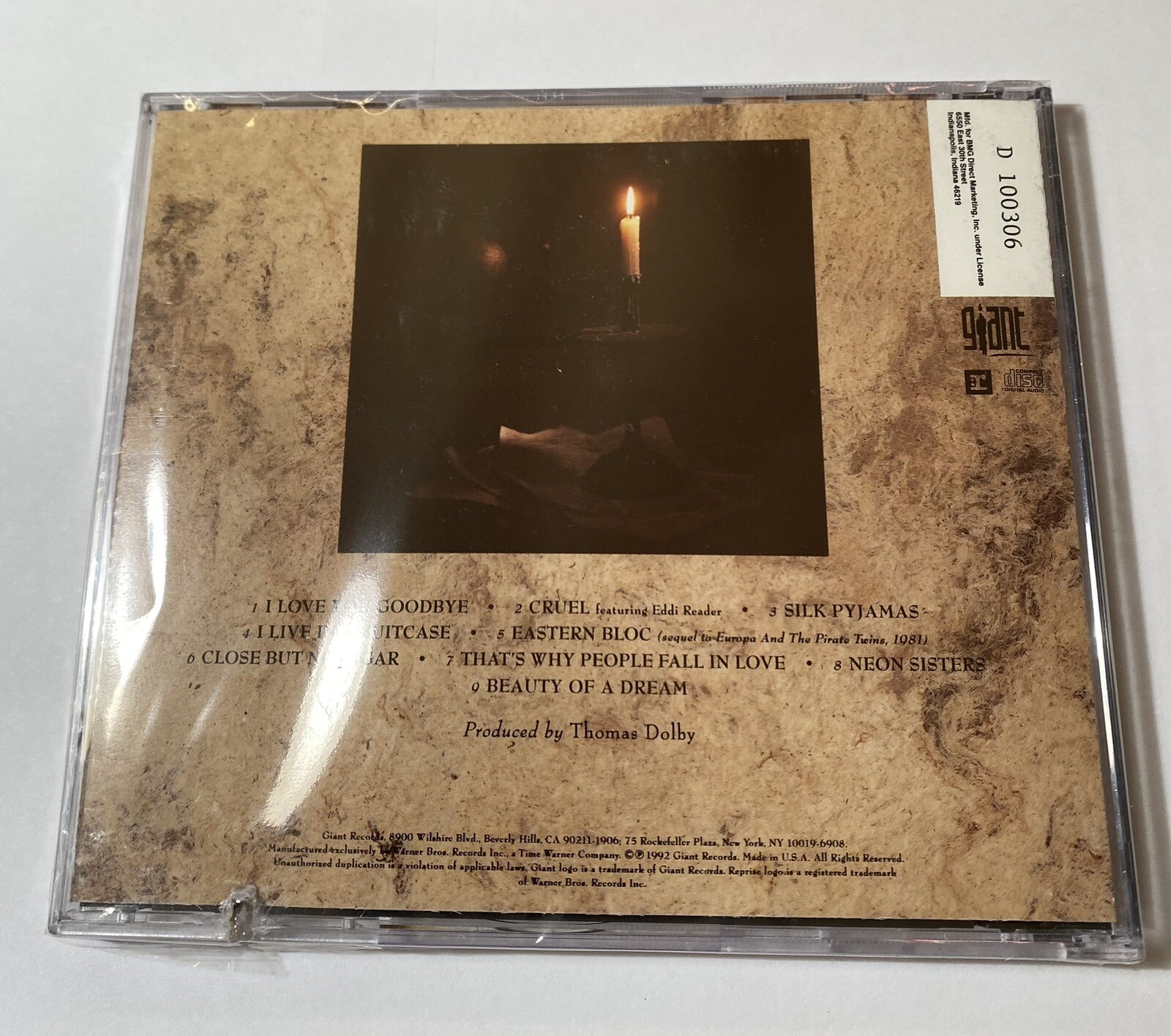 Astronauts & Heretics by Thomas Dolby (CD, Oct-1992, Giant (USA)) for ...