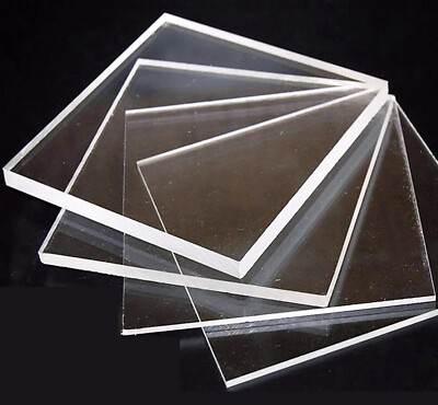 Clear PC Plastic Endurance Plate Polycarbonate Solid Sheet Thick 2/3/4 ...