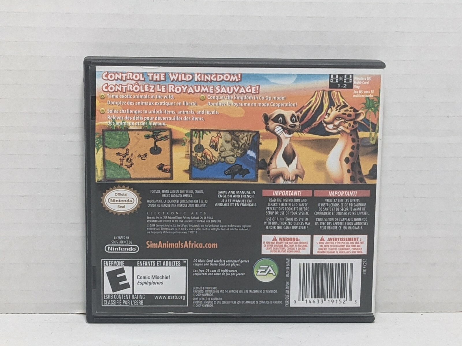 SimAnimals Africa (Nintendo DS, 2009) for sale online | eBay