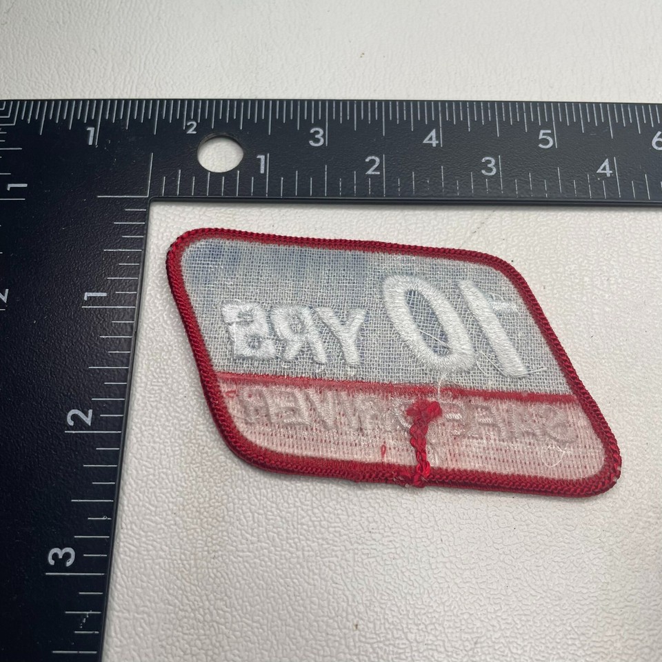 10 YEARS SAFE DRIVER Patch 26MV | eBay