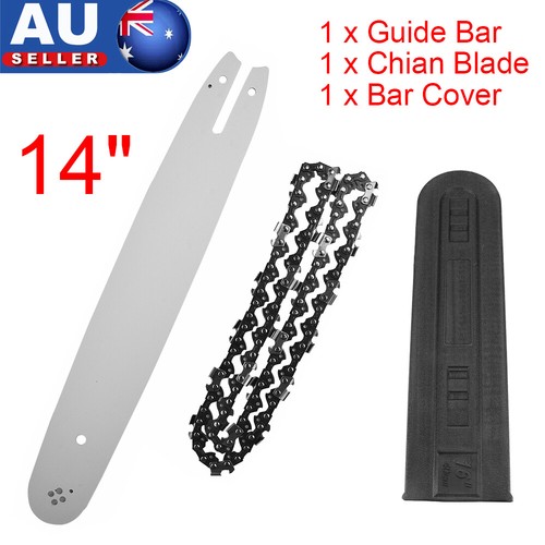 14" Chainsaw Blade Chain Saw & Guide Bar & Cover For Stihl MS170 018 ...