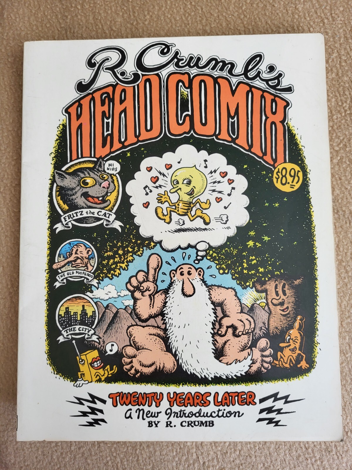 R. Crumb's Head Comix by Robert Crumb (1988, Trade Paperback) pre-owned ...