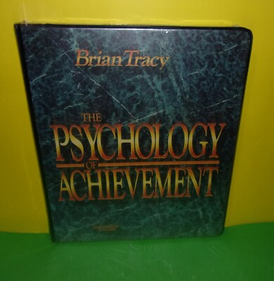New The Psychology of Achievement by Brian Tracy Nightingale Cassette ...