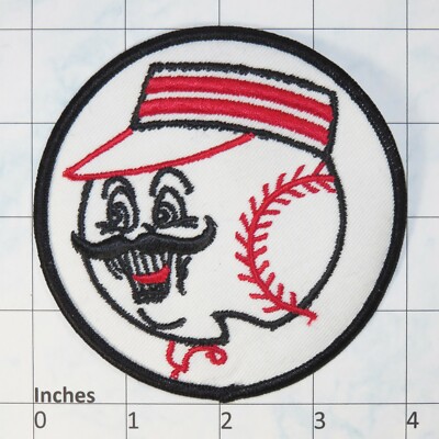 Cincinnati Reds 4 inch Embroidered Emblem Patch Classic Vintage MLB | eBay