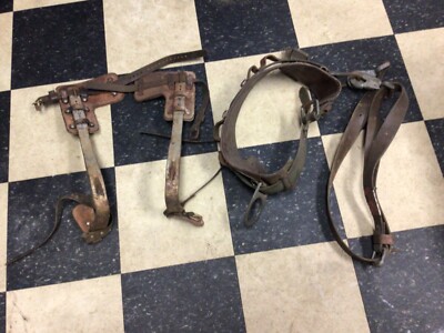 Climbing Spikes & Gaffs - Buckingham Steel Tree Pole Climbing Spurs