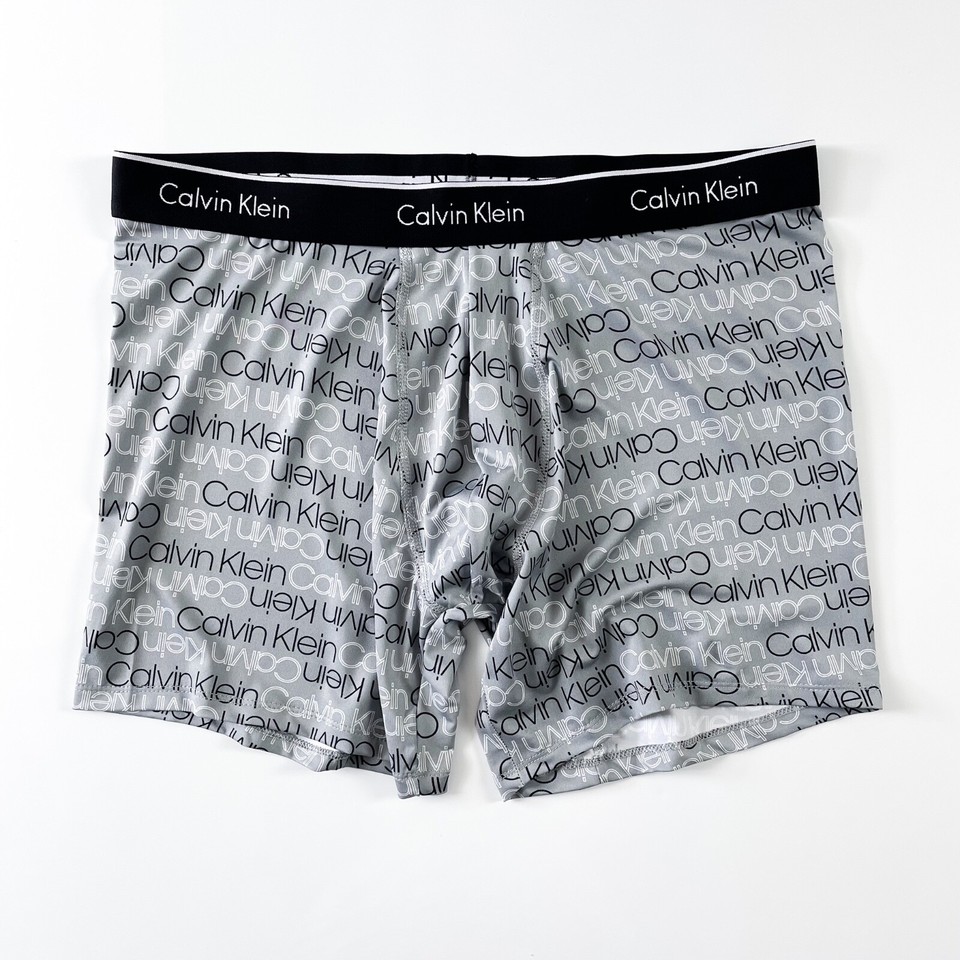 CALVIN KLEIN Men's Boxer Briefs 2x Pack Microfibre Underwear NP2033O ...