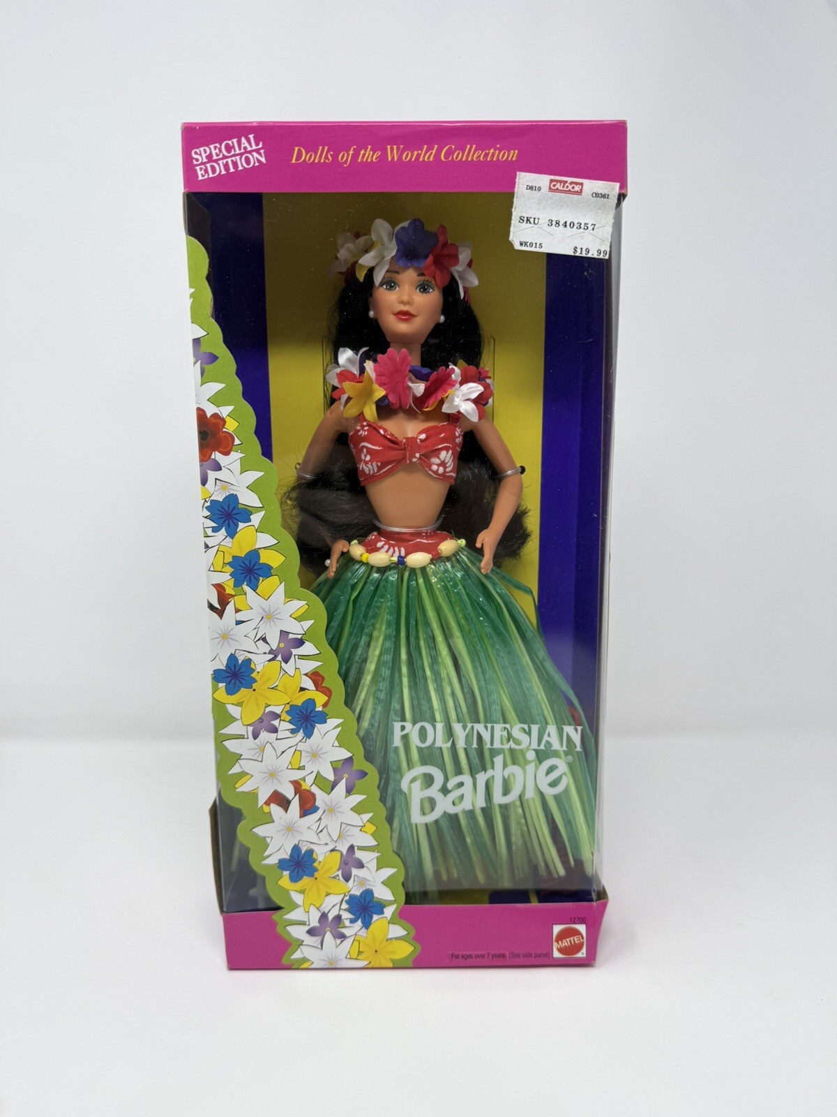 1994 Barbie Dolls Of The World Collection Polynesian Doll 12700 NRFB ...