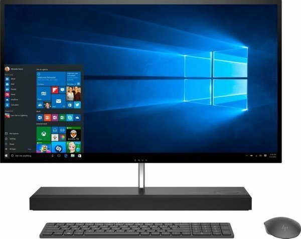 HP ENVY 27-B220QD 27" (1TB HDD + 256GB SSD, Intel Core i5 8th Gen., 1.7 ...