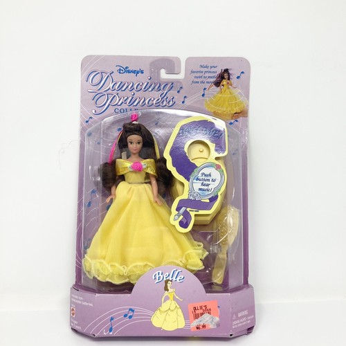 1996 Disney DANCING PRINCESS COLLECTION BELLE-MAKE HER TWIRL TO MUSIC ...