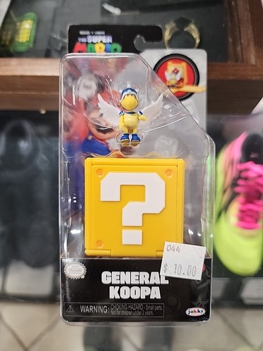 Super Mario Bros Movie General Koopa 1" Mini Figure w/Question Block ...