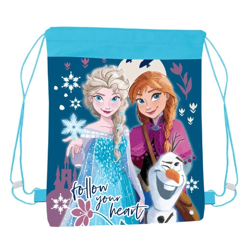 Disney Frozen Swimming Bag Princess PE Drawstring Blue Purple (UK) | eBay