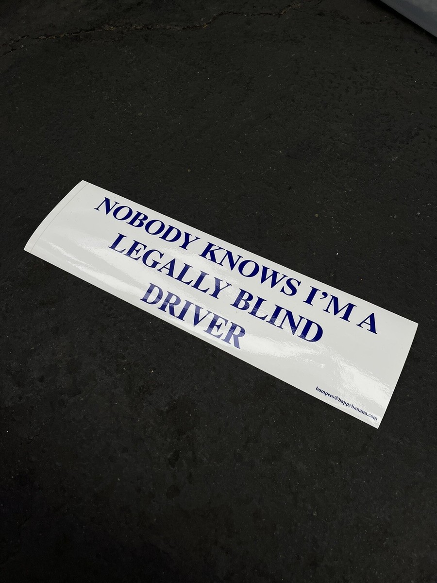 Im Legally Blind