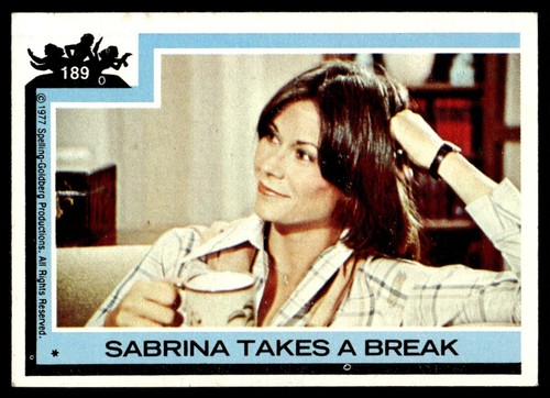 1977 Charlie's Angels Card Sabrina Takes A Break #189 | eBay