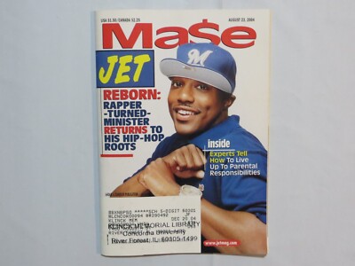Jet Magazine August 23, 2004 - Rapper Turned Minister MaSe - Ma$e WB | eBay