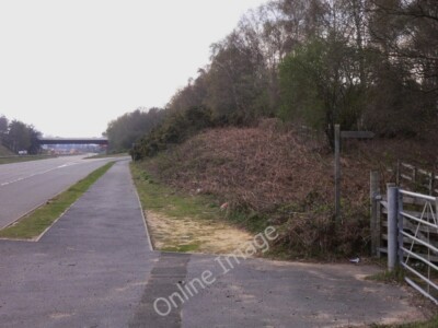 Photo 6x4 A3 near Thursley Bowlhead Green This looking south from the ...