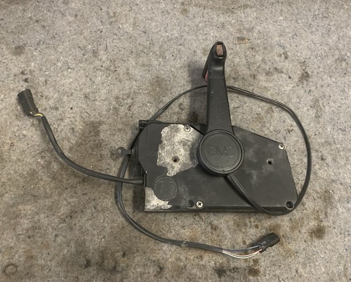 Johnson Evinrude OMC Outboard Side Mount Control Box Broken Trim Switch ...