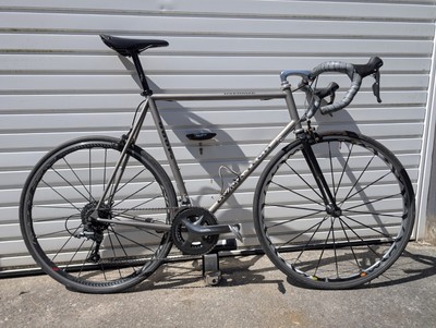 Raleigh Dynatech 900fs Titanium Road Racing Bike | eBay UK