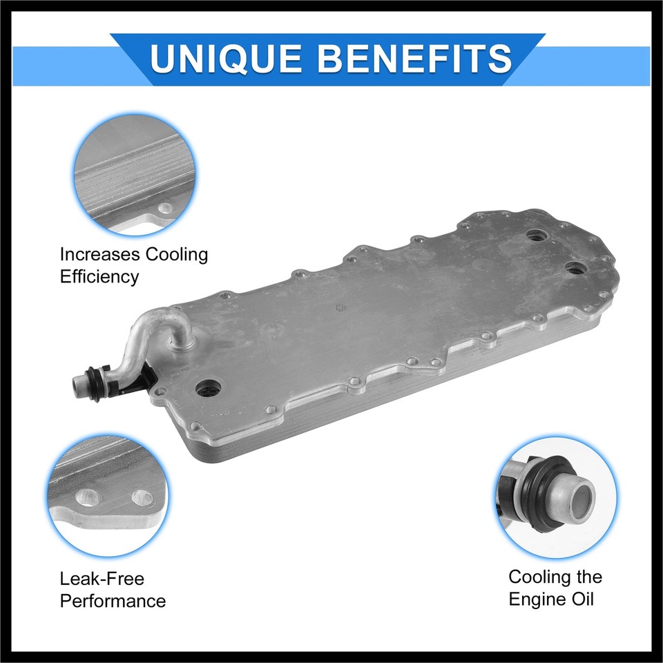 Engine Oil Cooler for Land Rover Range Rover Defender 90 LR039821 Oil ...