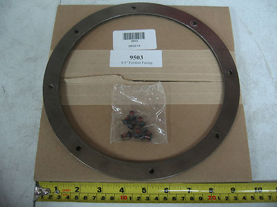 HTS 9.5" Friction Facing Lining Kit Masters # 9503 Ref. # Horton 994246 ...