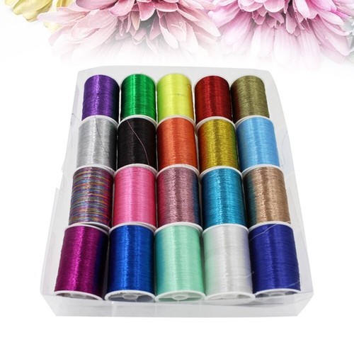 Crochet Thread Cross Stitch Sewing Metallic Threads for Embroidery | eBay