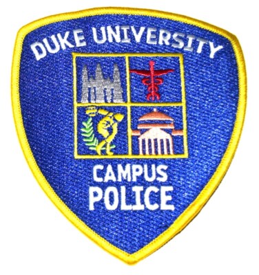 DUKE UNIVERSITY – CAMPUS POLICE – NORTH CAROLINA NC Sheriff Police ...
