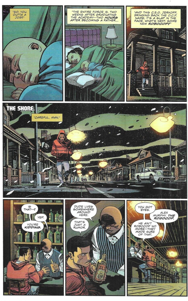 Robocop Comic 1 Citizens Arrest First Print Cover B Rubin Variant 2018 Wood Boom | eBay