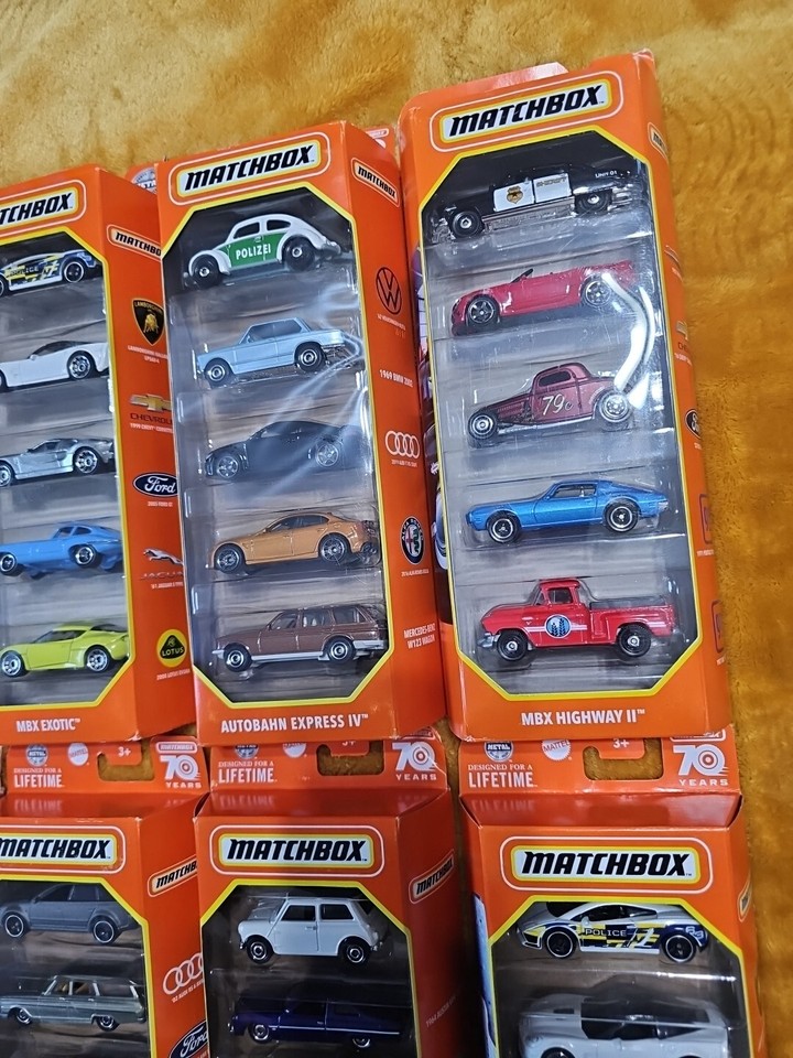 Matchbox 5 Packs X8 + Matchbox 9 Pack | eBay