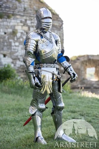 Medieval Plated Gothic Knight Warrior Full Suit Of Armor Body Armor | eBay