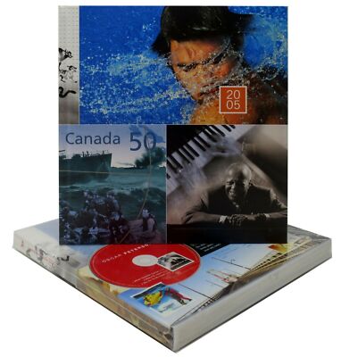 CANADA 2005 Year Book Stamp Collection, A full set of Canada Post’s ...