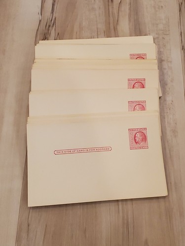 BIG LOT OF 78 - Vintage 2 Cent Franklin United States Postal Cards - 2c ...