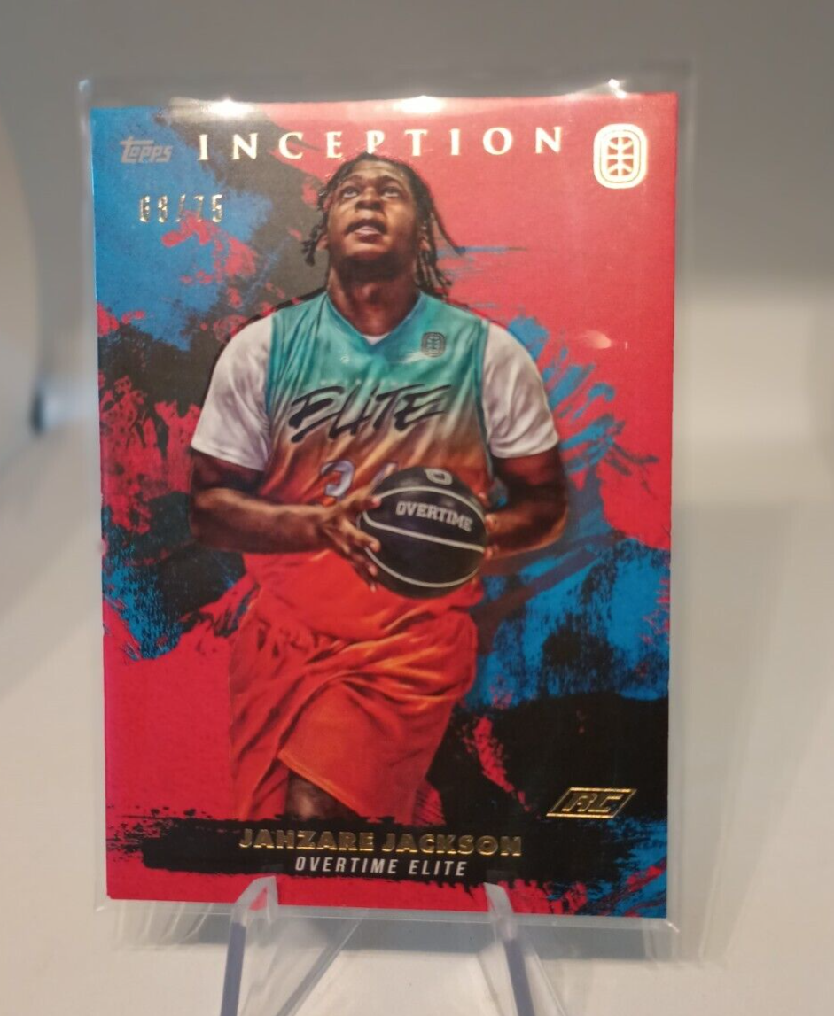 2021-22 Topps Inception OTE Overtime Elite - Jahzare Jackson #3 Red /75 ...