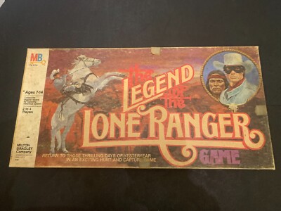 1980 Milton Bradley The Legend Of The Lone Ranger Board Game | eBay