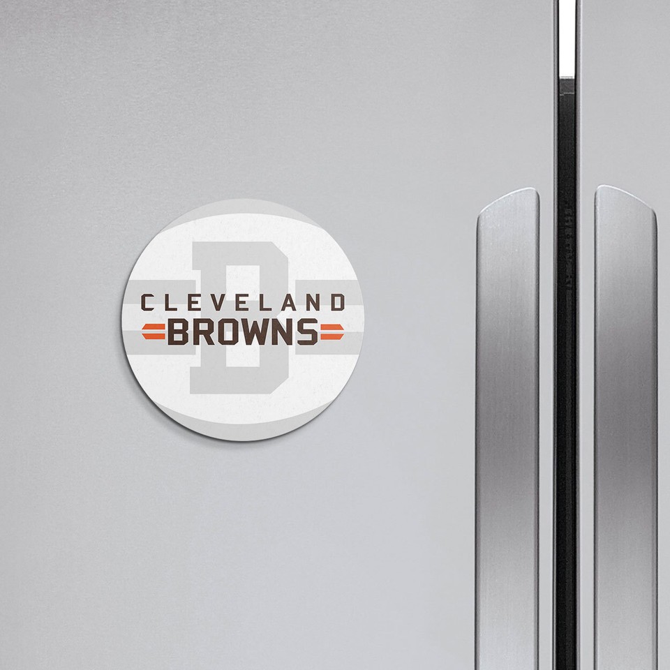 Cleveland Browns NFL | 4'' X 4'' Round Decorative Magnet | eBay