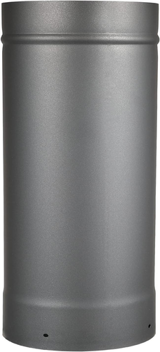 6" X 24" Black Single Wall Stove Pipe | eBay