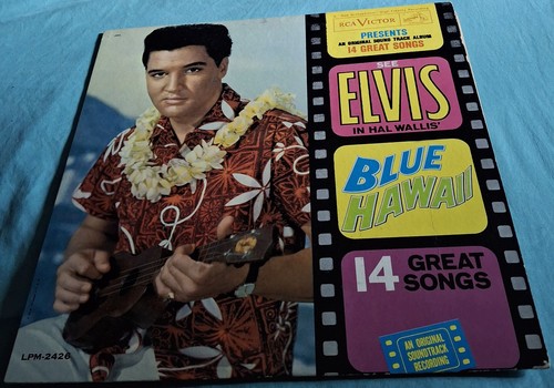 Blue Hawaii Soundtrack- Elvis Presley. 12" LP Vinyl Record Album (LPM ...
