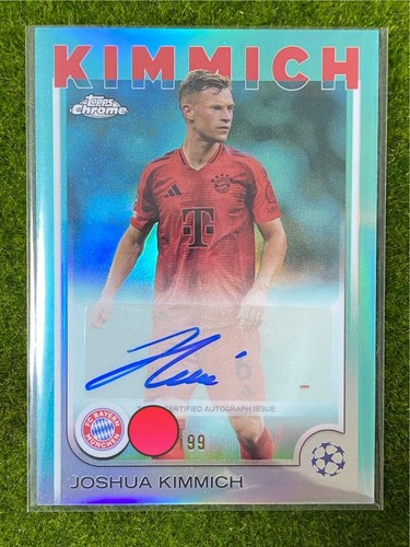 2024-25 Topps Chrome Joshua Kimmich Auto Card #CA-JK /199 Bayern Munich ...
