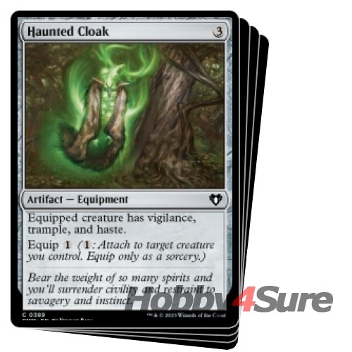 Haunted Cloak X4 M/NM Magic: The Gathering MTG Commander Masters | eBay