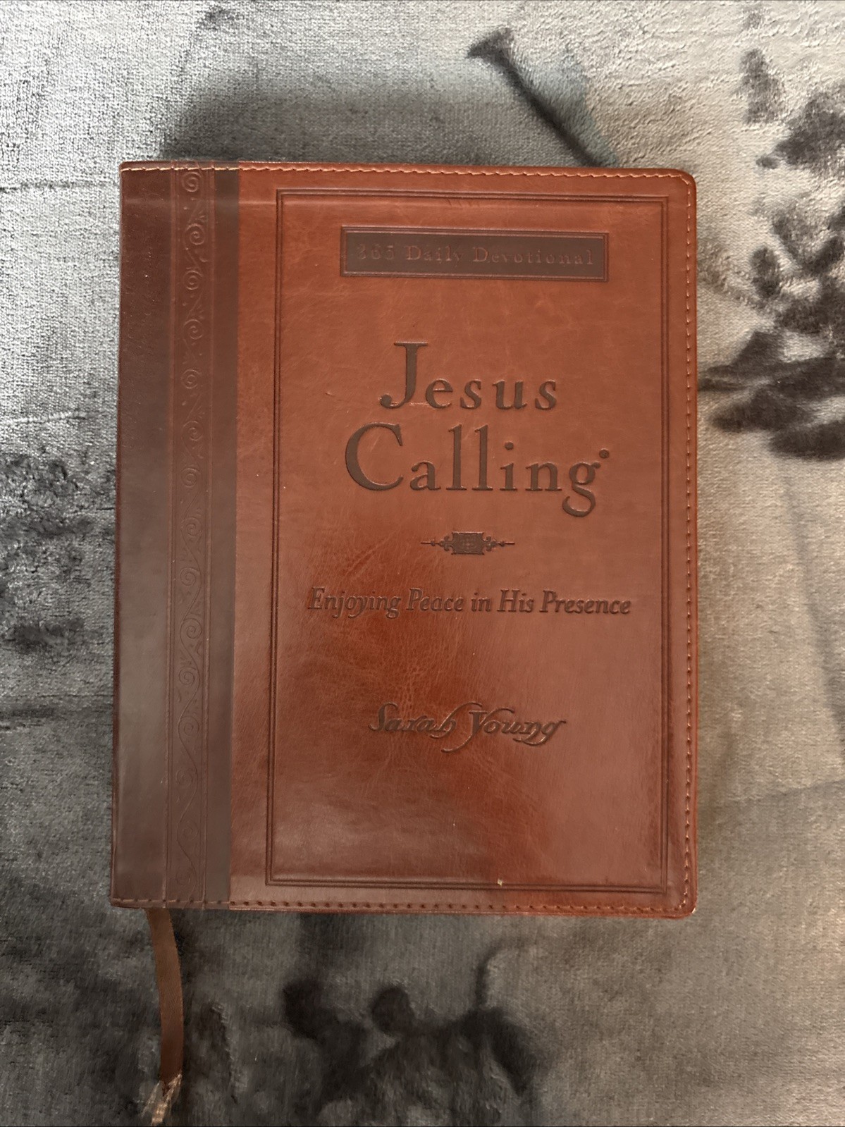 Sarah Young "Jesus Calling" Devotional Faux Leather Book Personalized ...