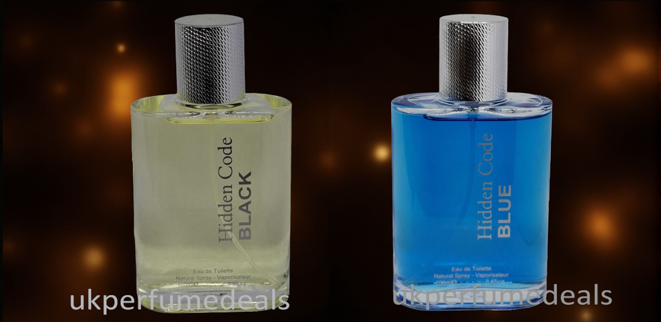 Fine Perfumery HIDDEN CODE BLUE Eau De Toilette Natural Spray 100ml FOR ...