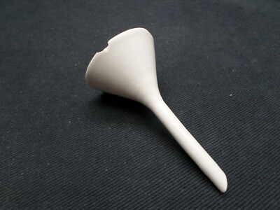 Coors Porcelain 10mL Perforated Hirsch Funnel, Fits 10mm Paper, Chipped ...