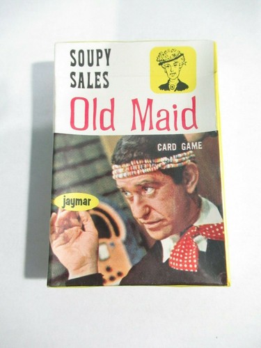 Soupy Sales Old Maid Playing Card Game Sealed NIP Jaymar | eBay