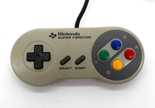 OEM SNES Super Nintendo Controller SFC Super Famicom Mild Yellowing ...